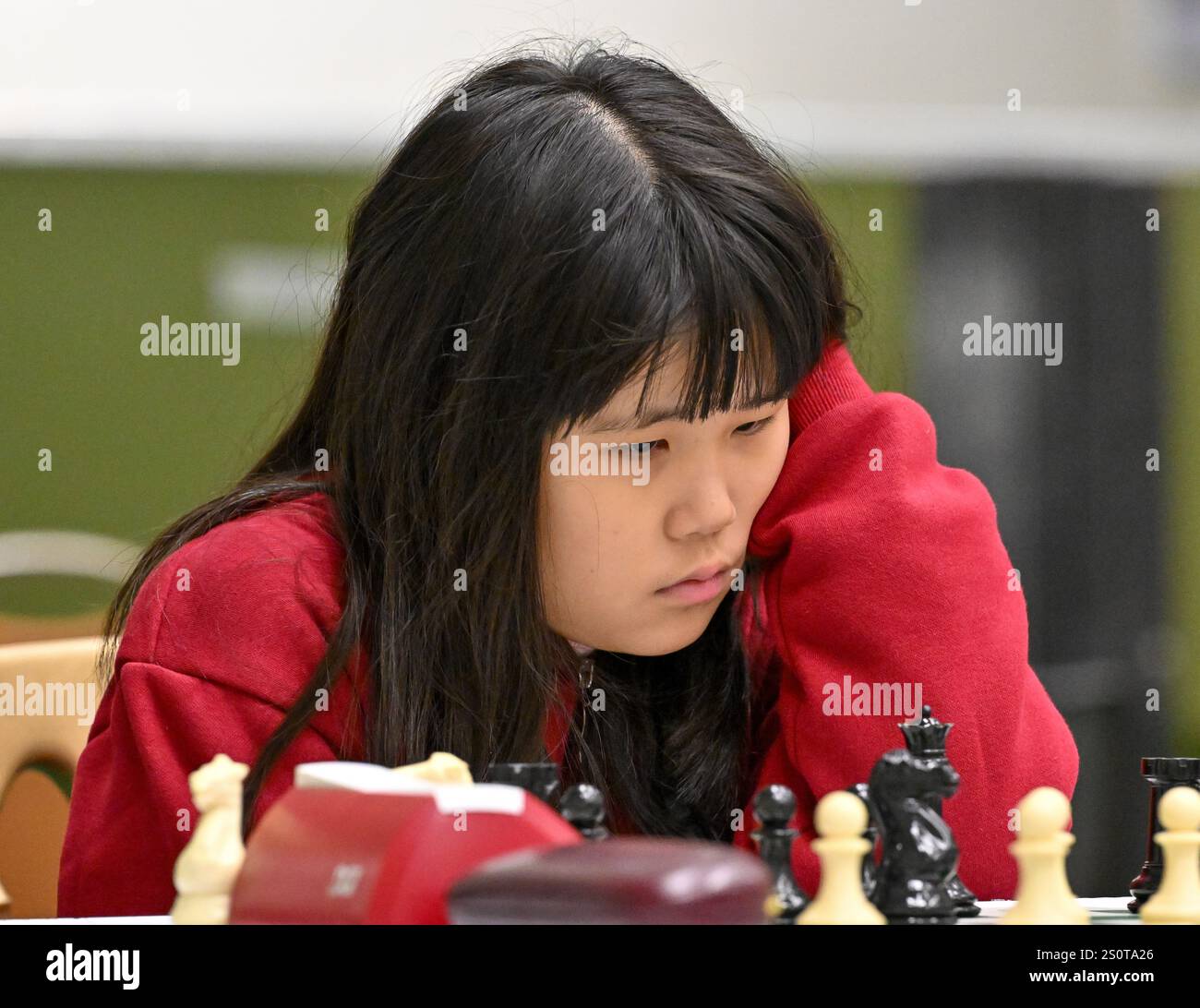 Hastings, UK. 29th Dec, 2024. Daeun Woo KOR during the 98th Caplin ...