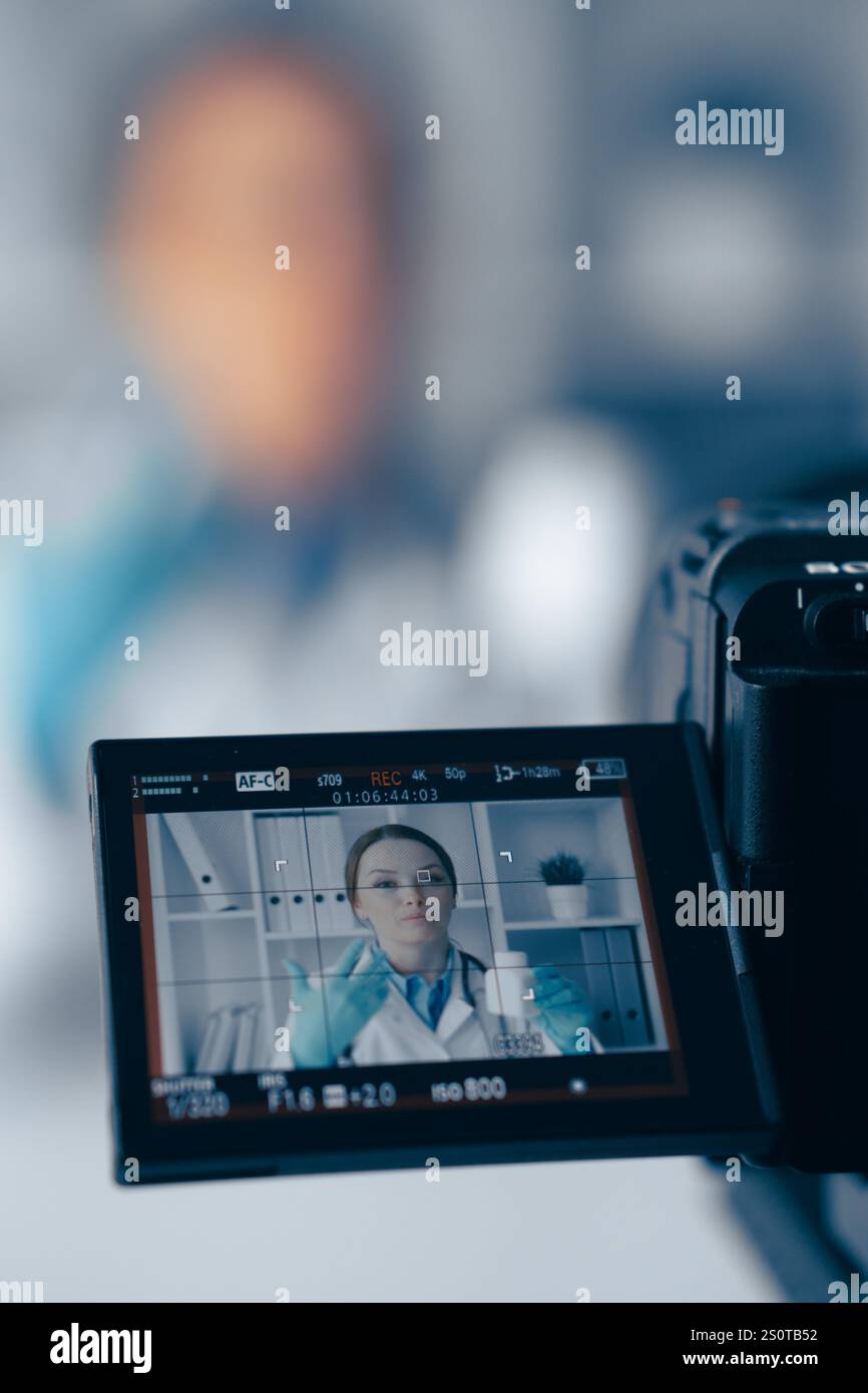 This captivating video showcases a skilled professional working ...