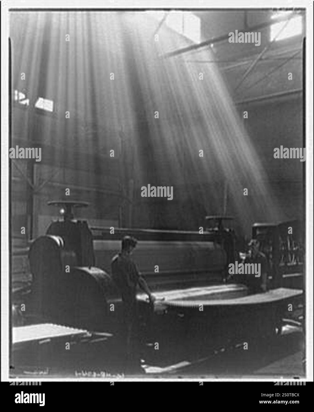 Steel mill, Massillon, Ohio Corrugating metal sheets Stock Photo - Alamy