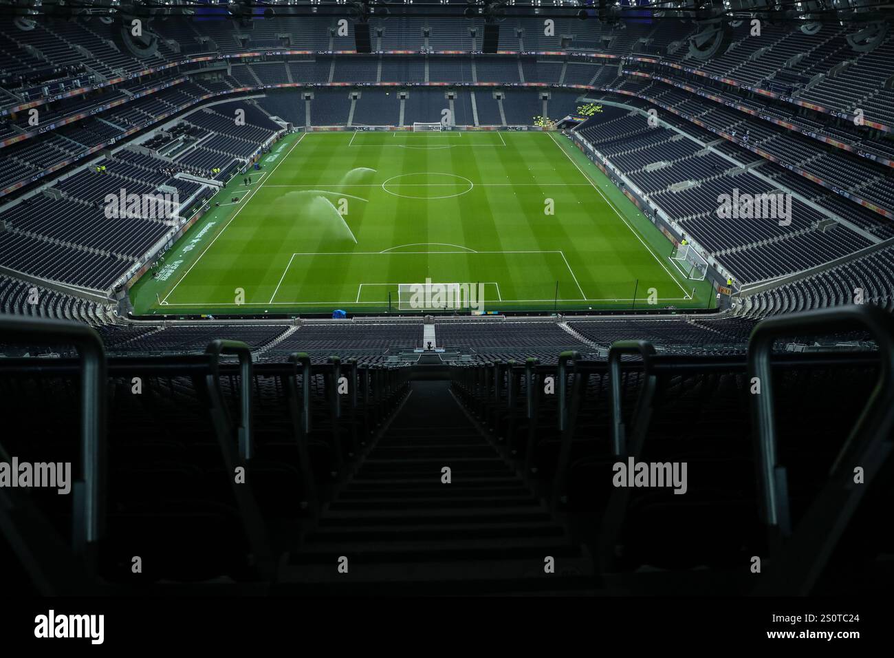 A general view of Tottenham Hotspur Stadium during the Premier League ...