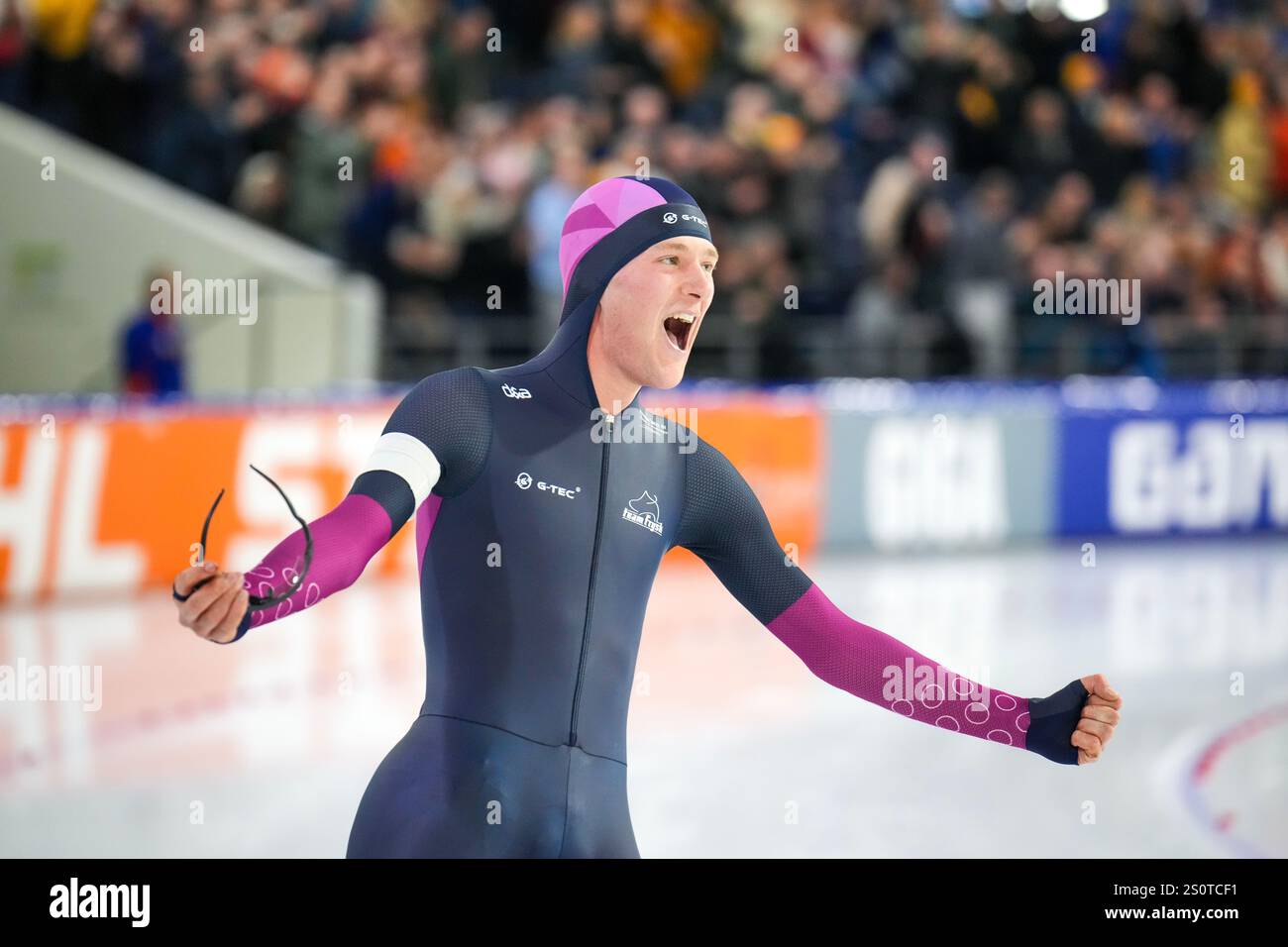 HEERENVEEN, NETHERLANDS - DECEMBER 29: Jasper Krommenhoek during the ...