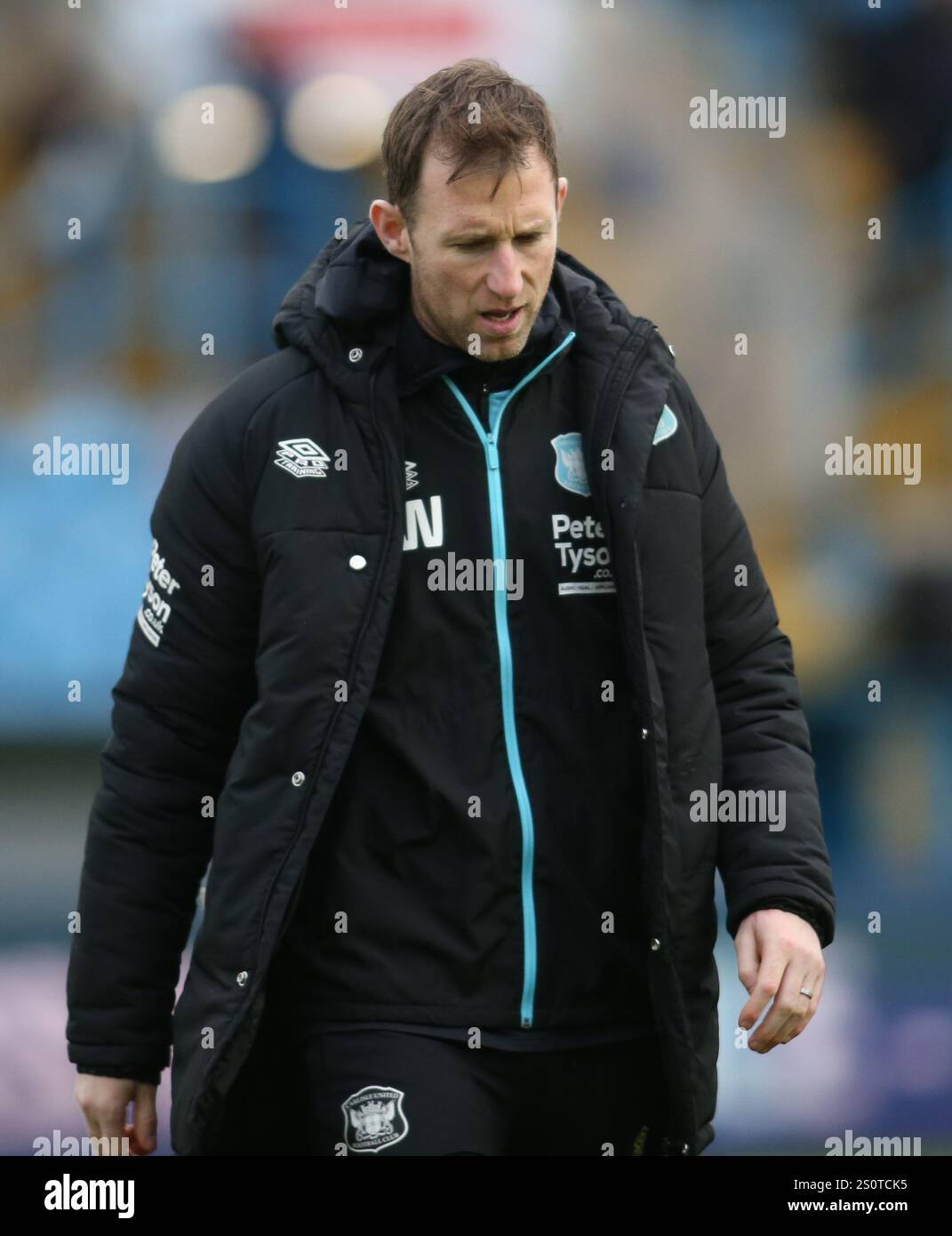 Carlisle, UK. 29th Dec 2024. Carlisle United Manager Mike Williamson ...