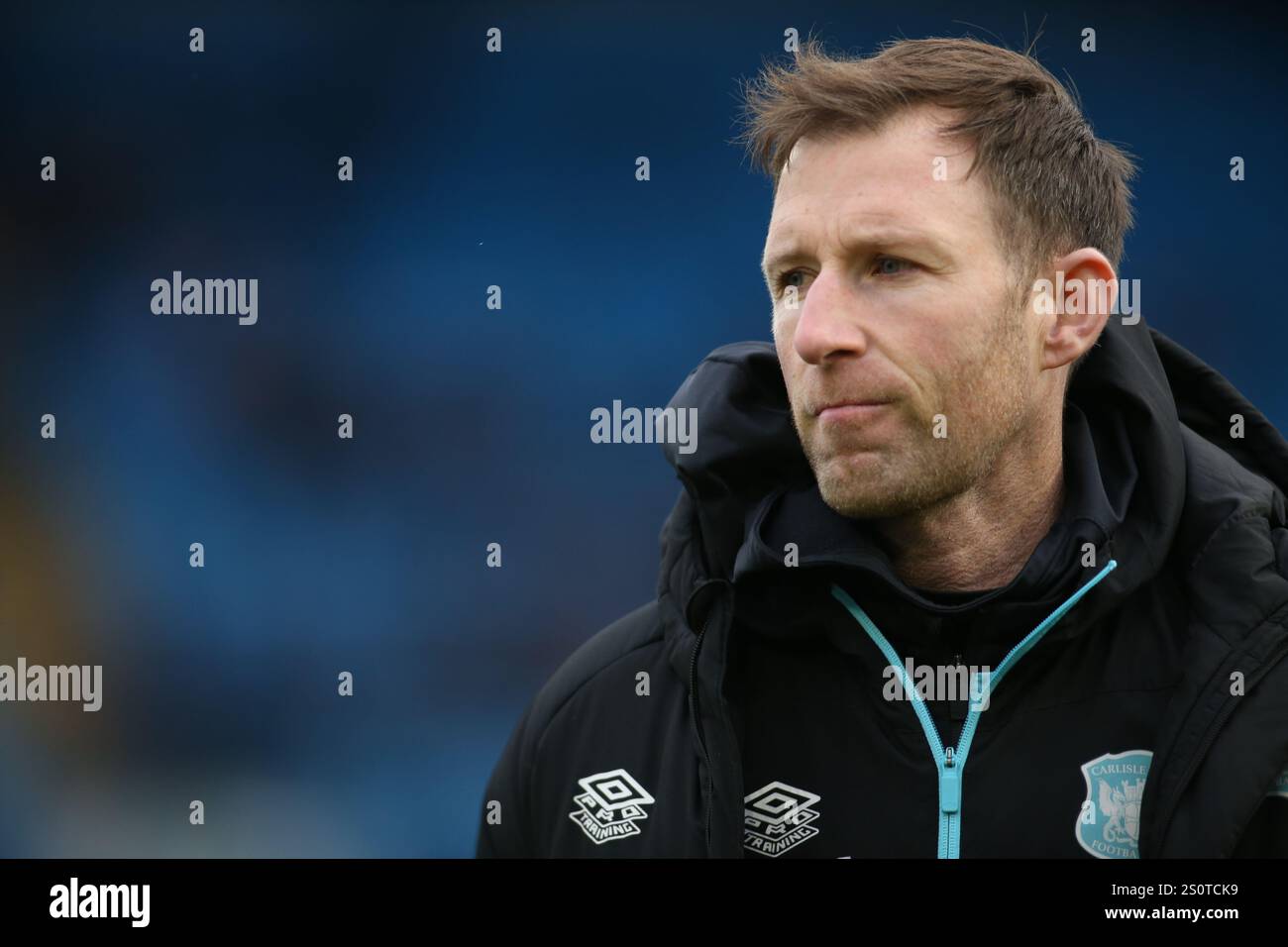 Carlisle, UK. 29th Dec 2024. Carlisle United Manager Mike Williamson ...