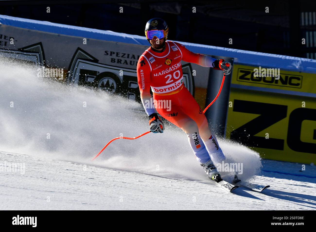 Bormio, Italy. 29th Dec, 2024. audi fis ski world cup Bormio Super-G ...