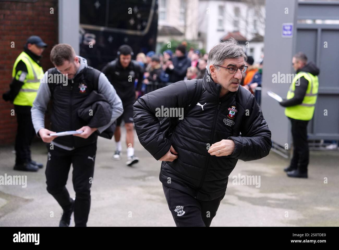 Southampton manager Ivan Juric ahead of the Premier League match at ...
