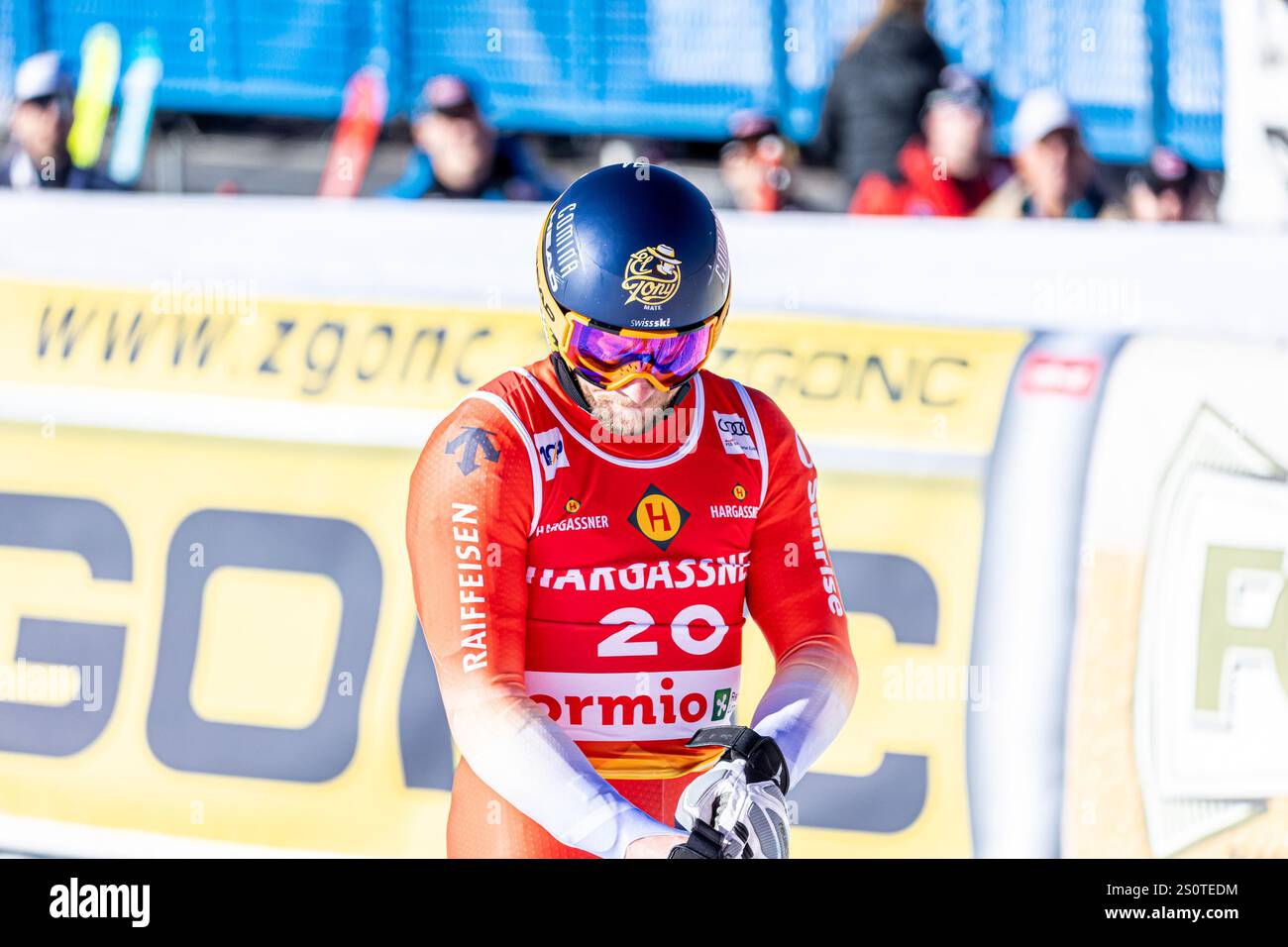 Bormio, Italy. 29th Dec, 2024. MURISIER Justin SUI during AUDI FIS Ski ...