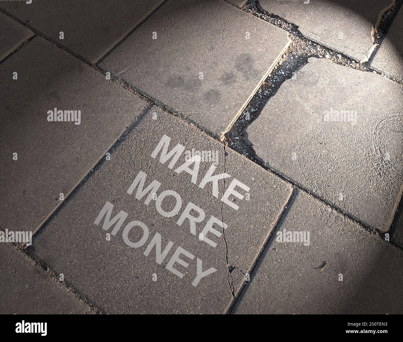 Make More Money - Sticky Note with background. Business concept Stock ...