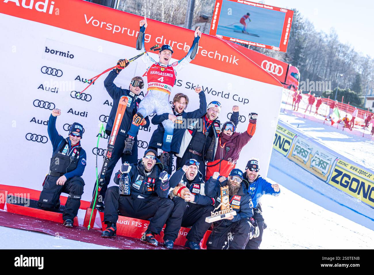 Team Norway during AUDI FIS Ski World Cup - SuperG - Men, Alpine Ski ...