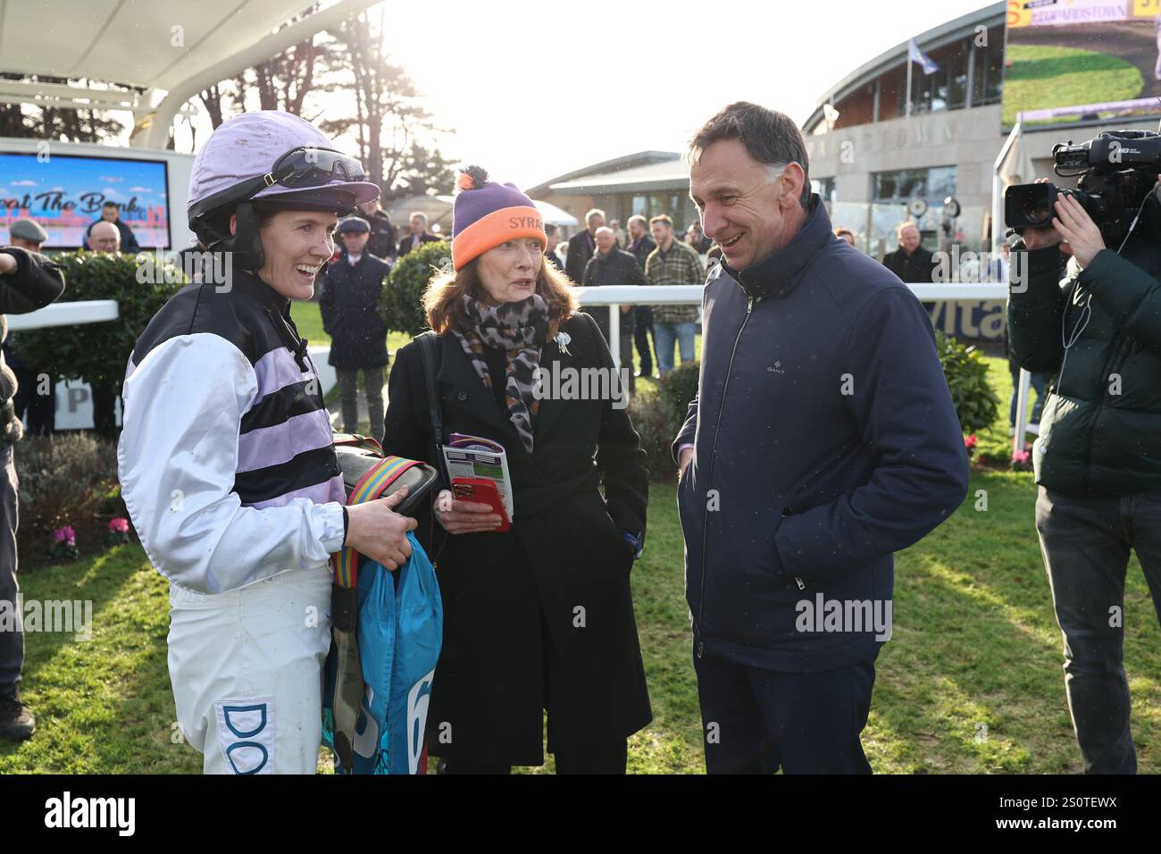 Jockey, Rachael Blackmore and Trainer Henry De Bromhead after July ...
