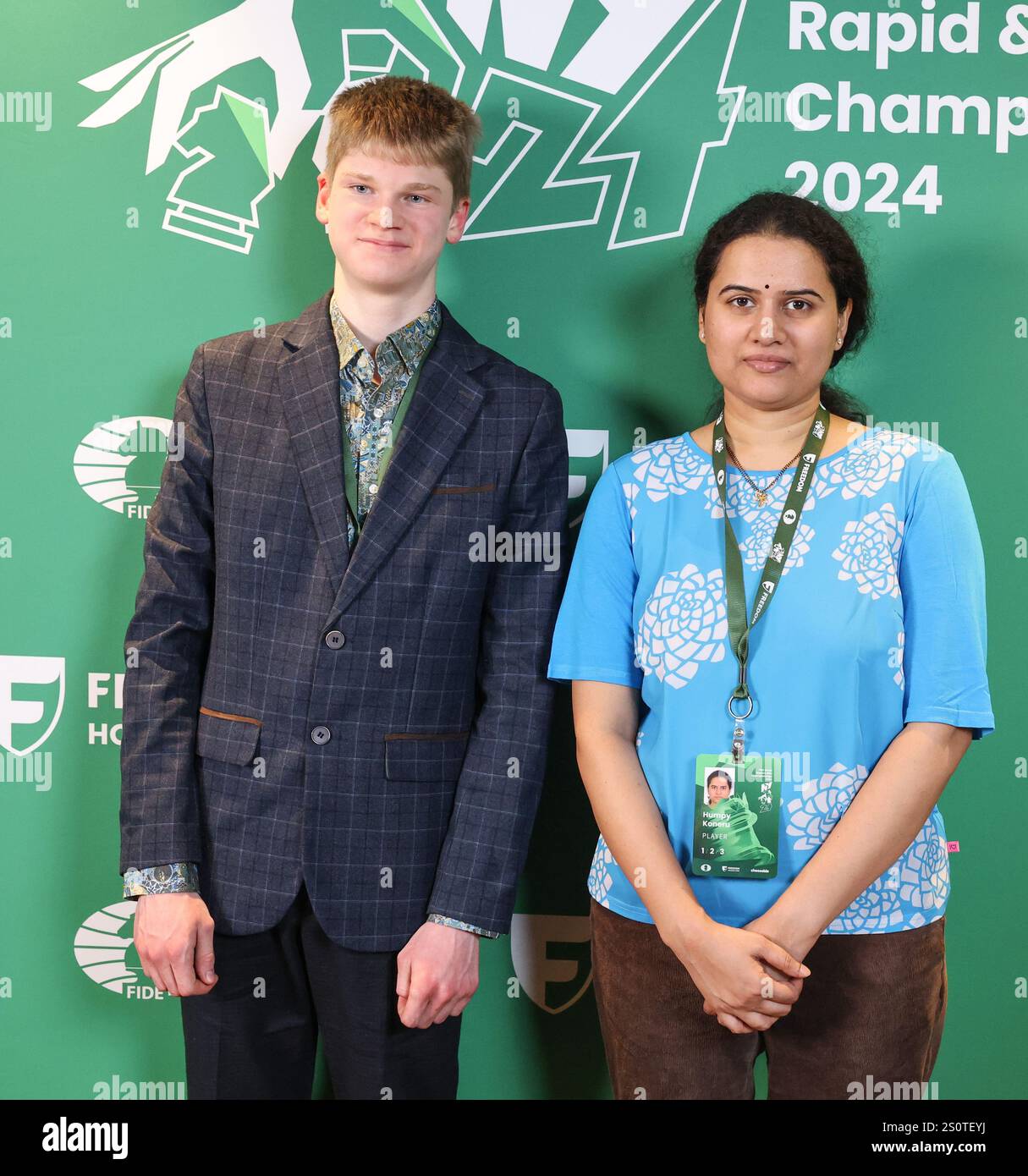 New York, USA. 29th Dec, 2024. FIDE Chess Rapid & Blitz Championship at ...