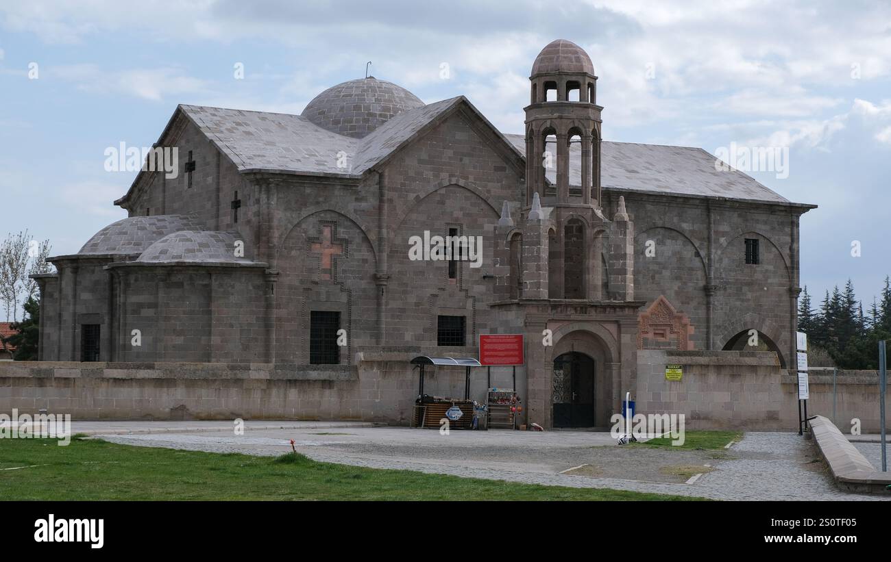 St Theodore Church at Derinkuyu in Cappadocia, Turkey, is famous for ...