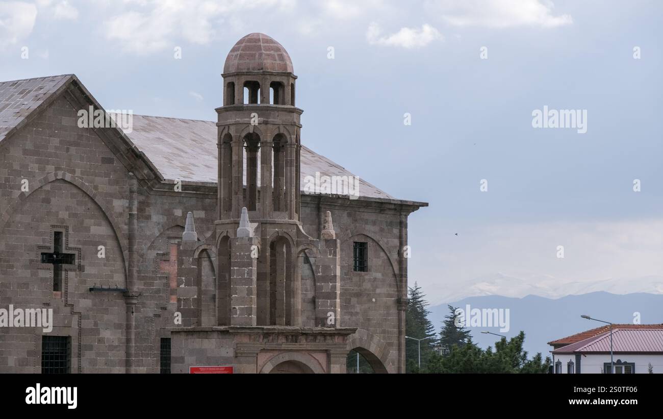 St Theodore Church at Derinkuyu in Cappadocia, Turkey, is famous for ...