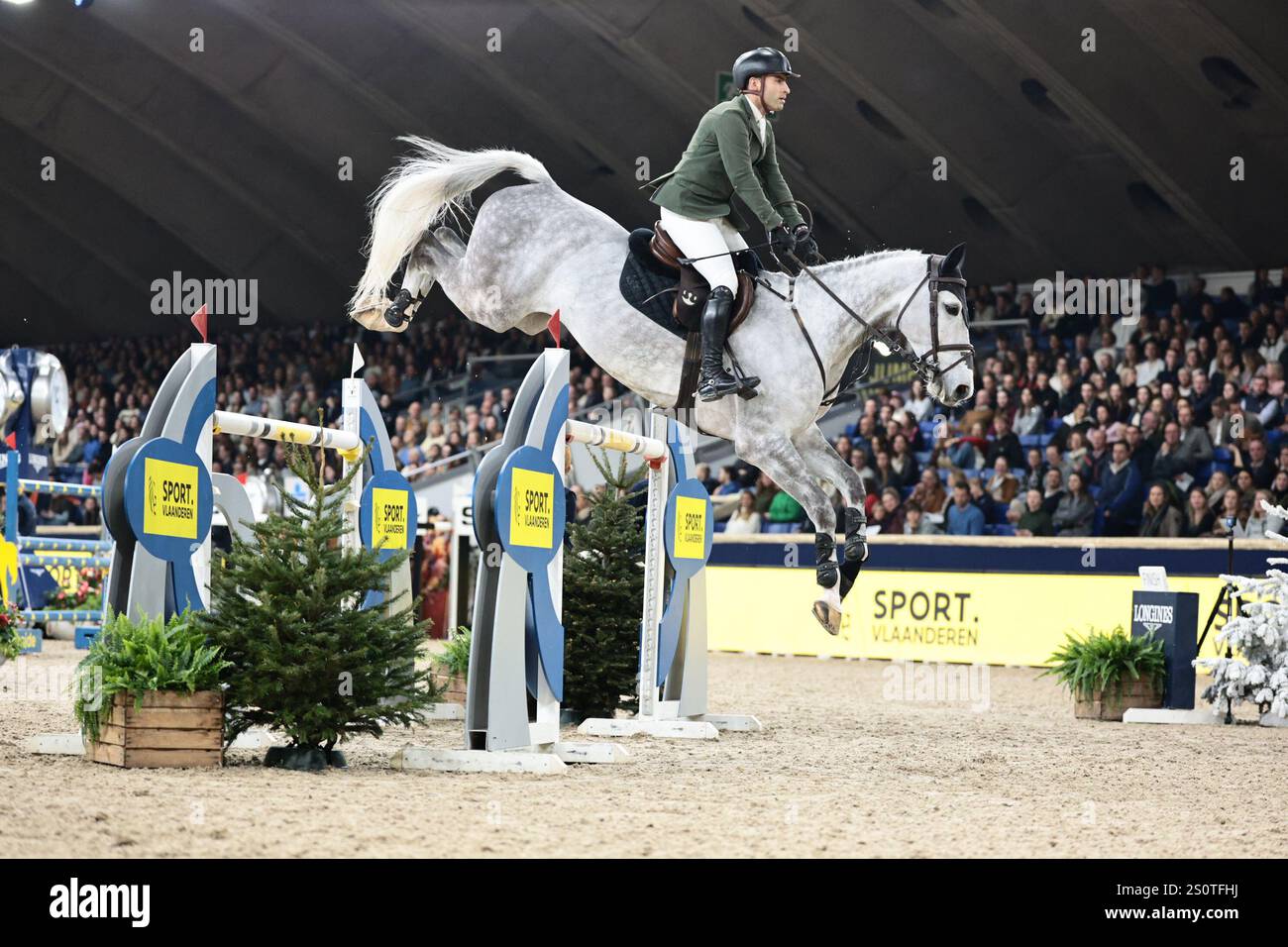 Mechelen, Belgium. 28th Dec 2024. Vincent Zacharias Bourguignon of ...