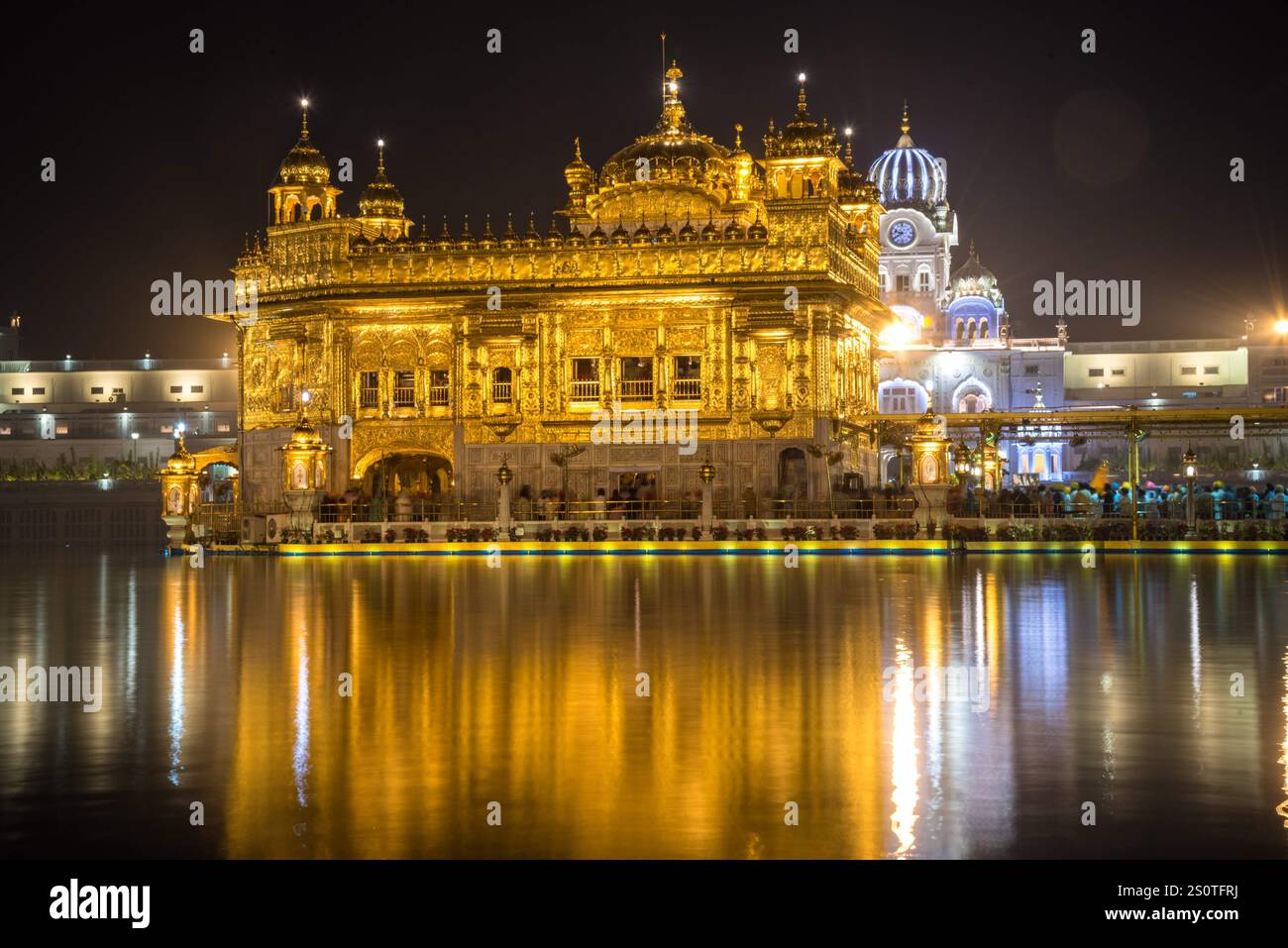 The Golden Temple also known as the Harmandir Sāhib, or the Darbār ...