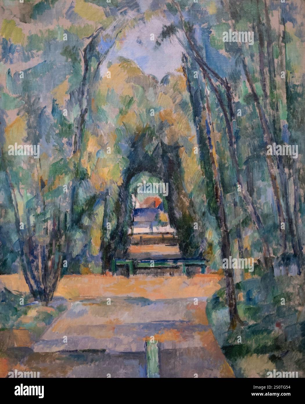 Provence by Paul Cezanne in the National Gallery London - Oil Painting ...