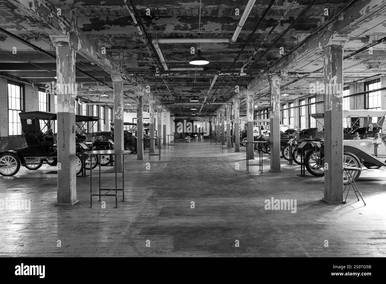 The Ford Piquette Avenue Plant Museum in Detroit Michigan USA. This was ...