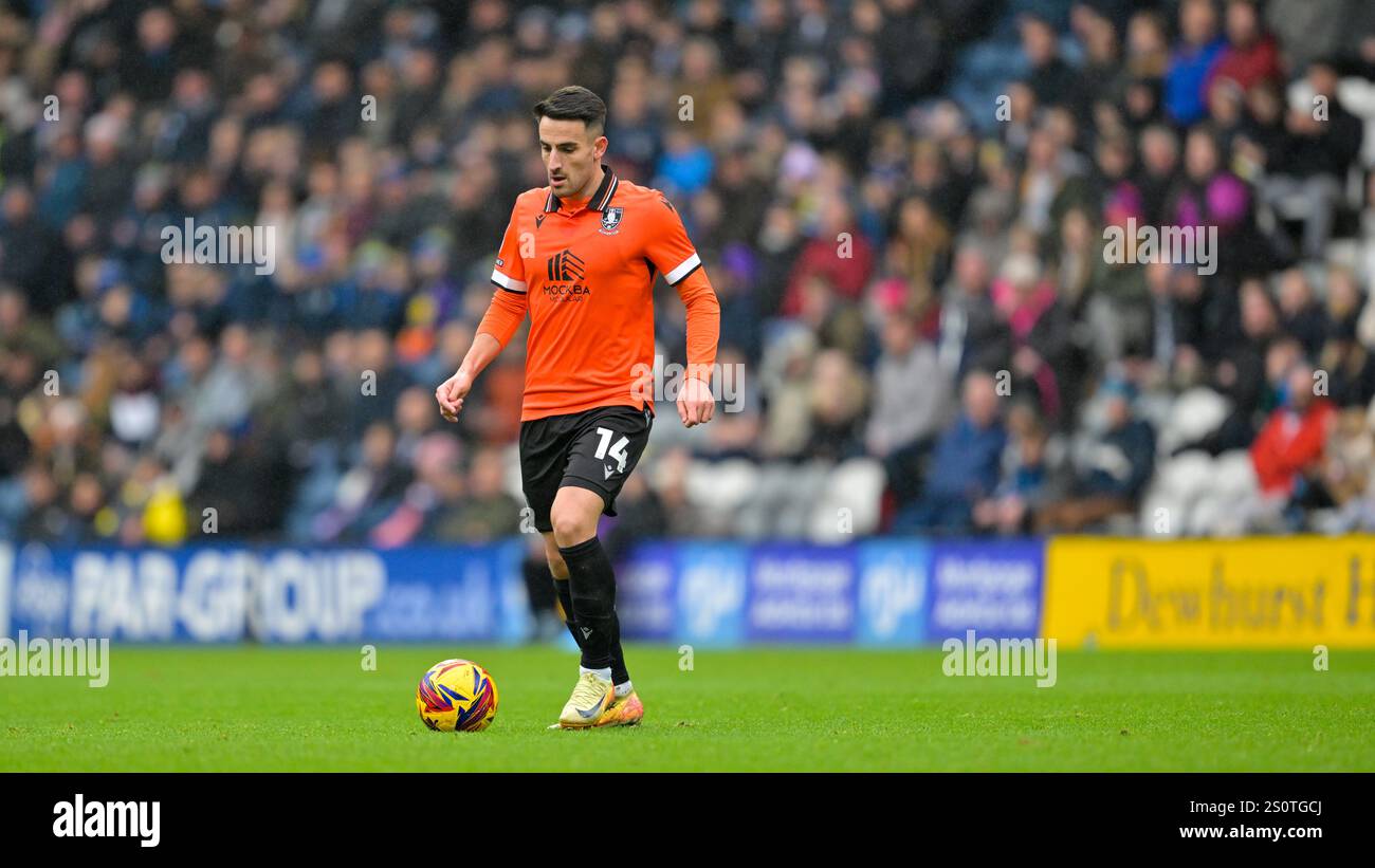 Deepdale, Preston, UK. 29th Dec, 2024. EFL Championship Football ...