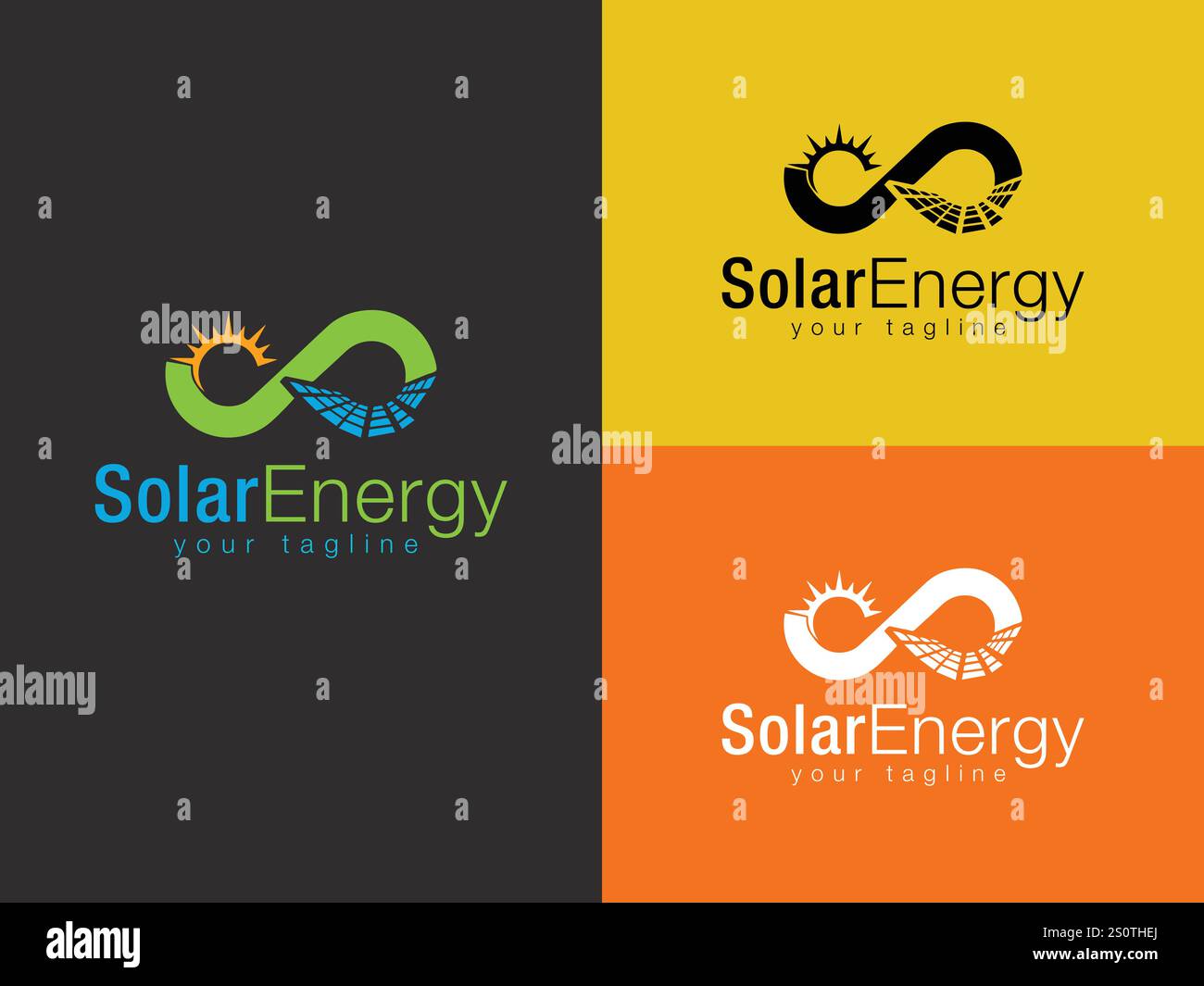 Solar panel logo vector icon of natural energy design Stock Vector ...
