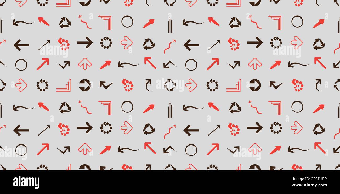 Various Colored and Shaped Red and Black 3D Arrow Symbols Texture ...
