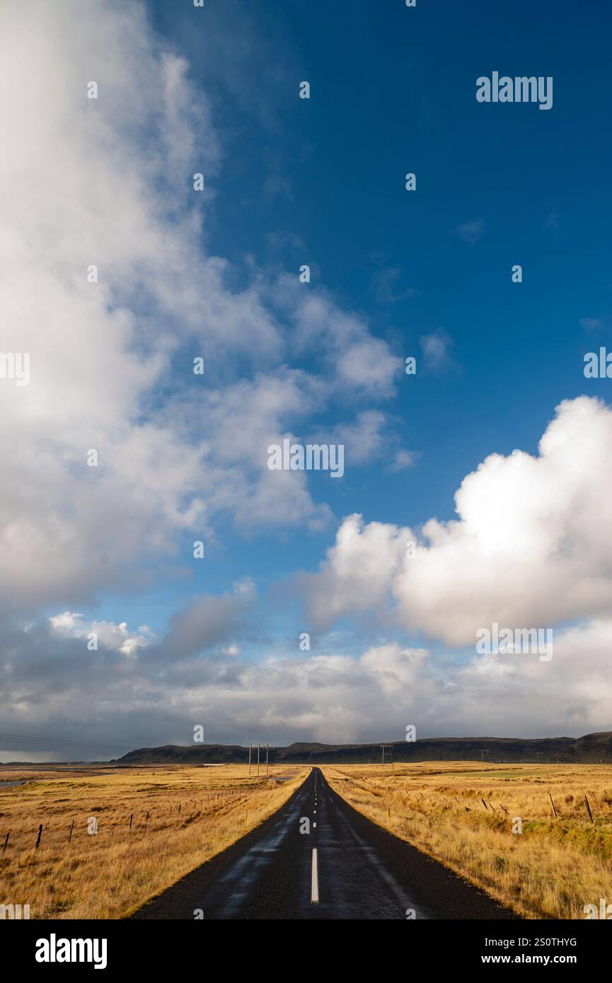 Kalfafell. Icelandic landscape. Iceland Stock Photo - Alamy