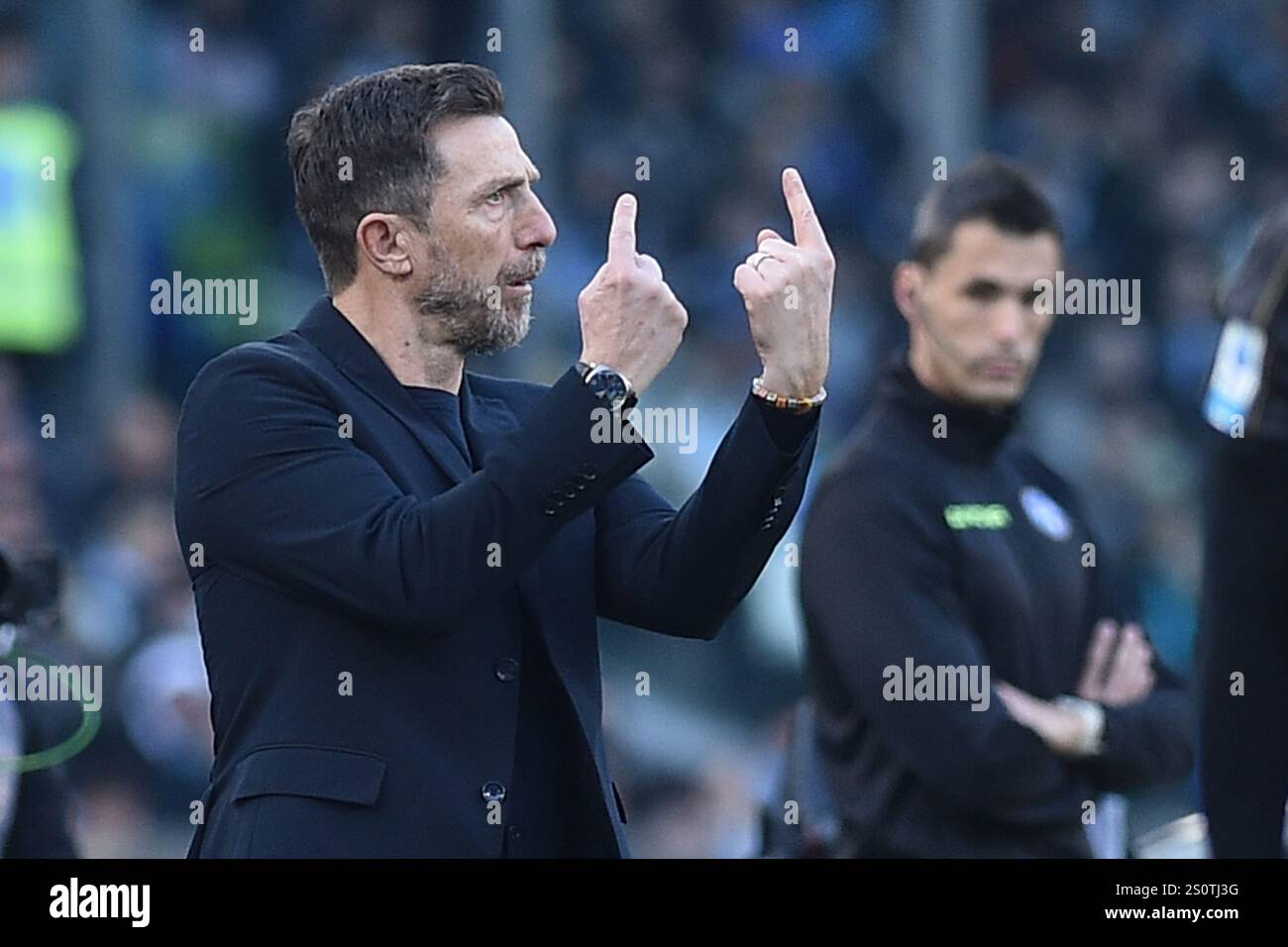Naples, Italy. 29th Dec, 2024. Eusebio Di Francesco coach of Venezia FC ...