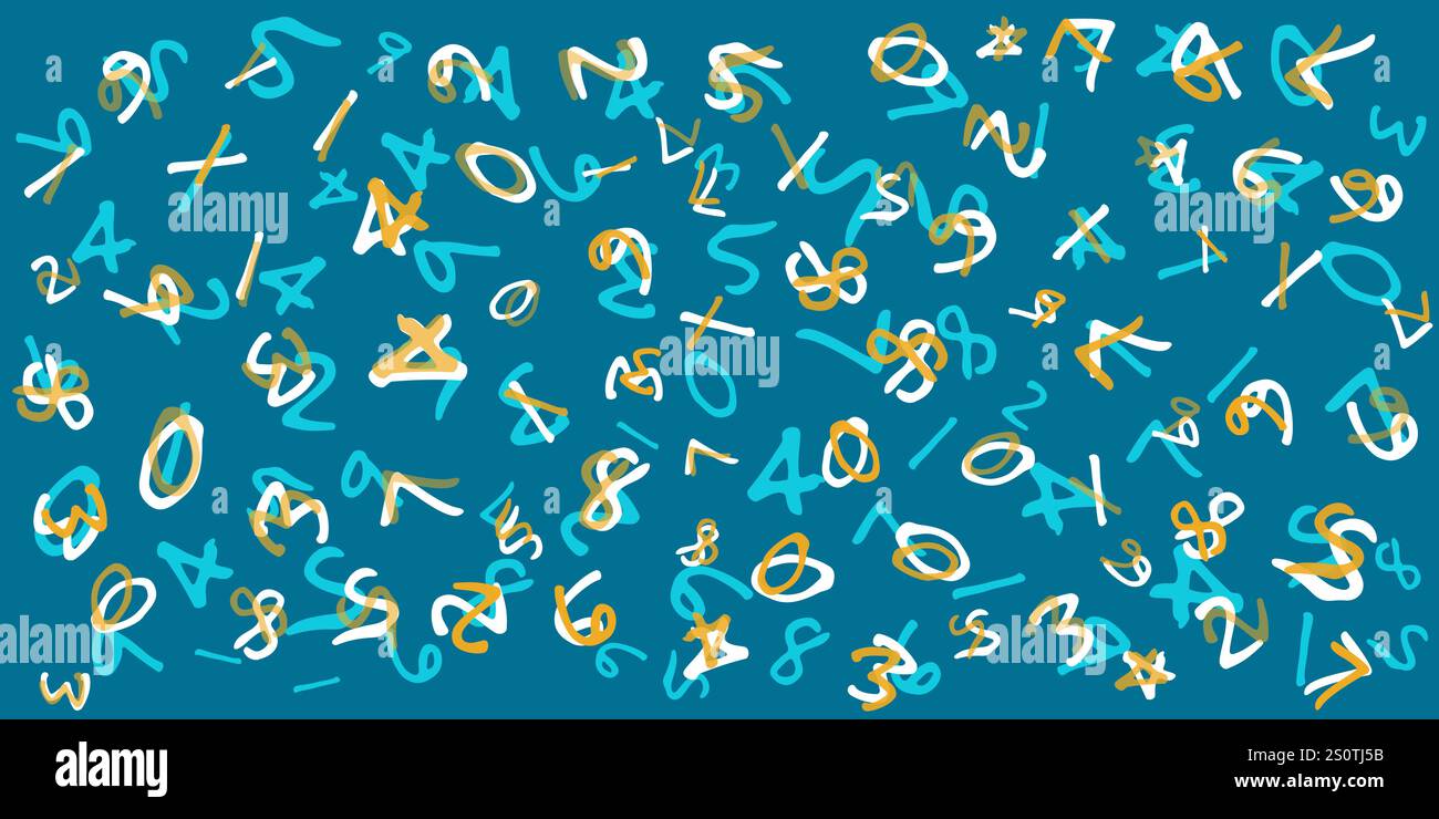 Various Multi Layered, Randomly Colored, Placed, Sized and Oriented ...