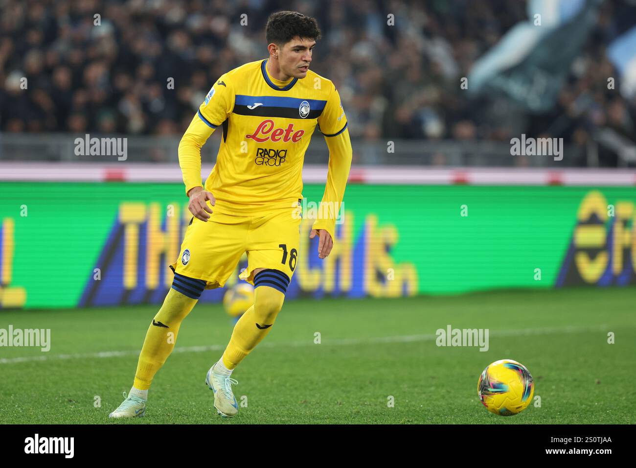 Rome, Italy. 28th Dec, 2024. Raoul Bellanova of Atalanta seen in action ...