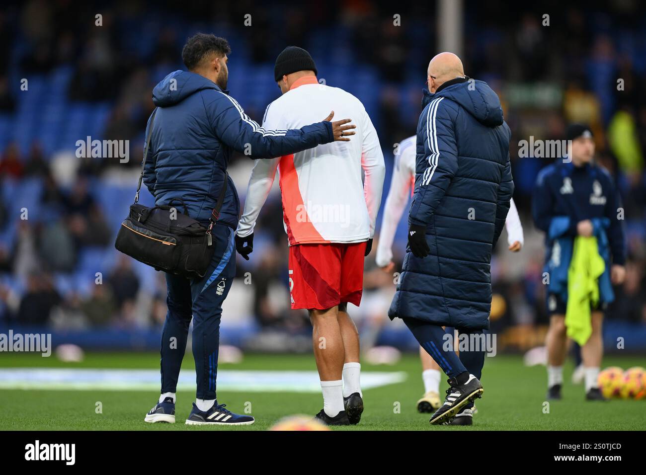 Liverpool, UK. 29th Dec 2024. Murillo of Nottingham Forest leaves the ...