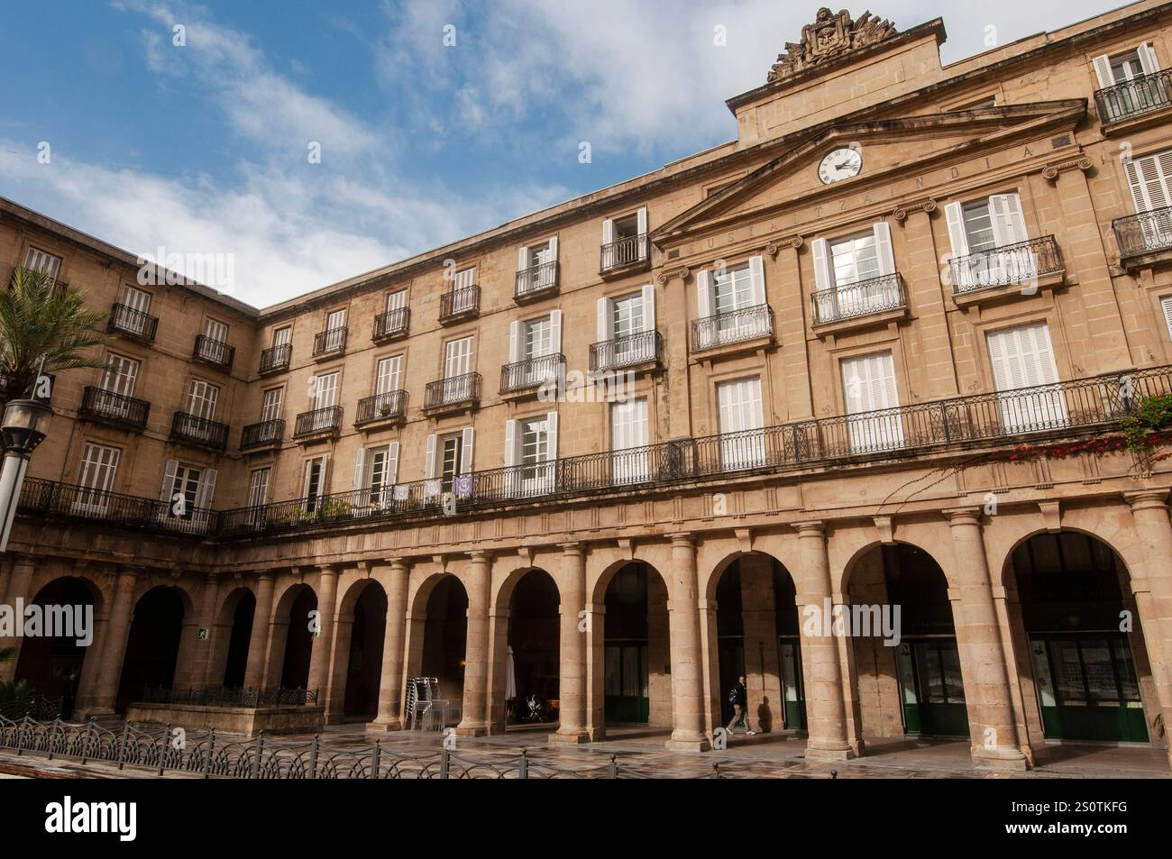 Plaza Nueva of Bilbao, this square is one of the most interesting ...