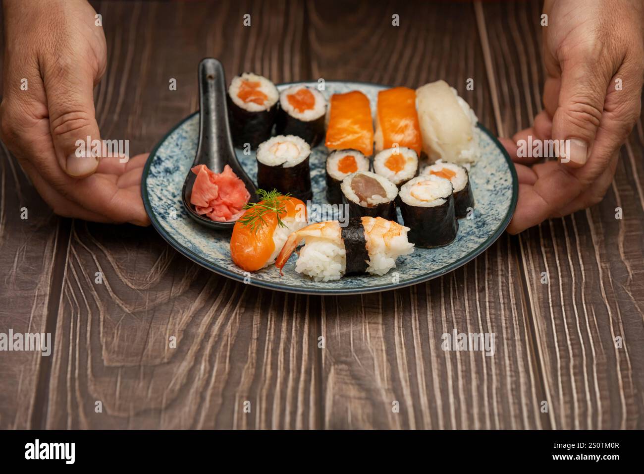 The quality of nori can vary, with the best having a dark color, smooth ...