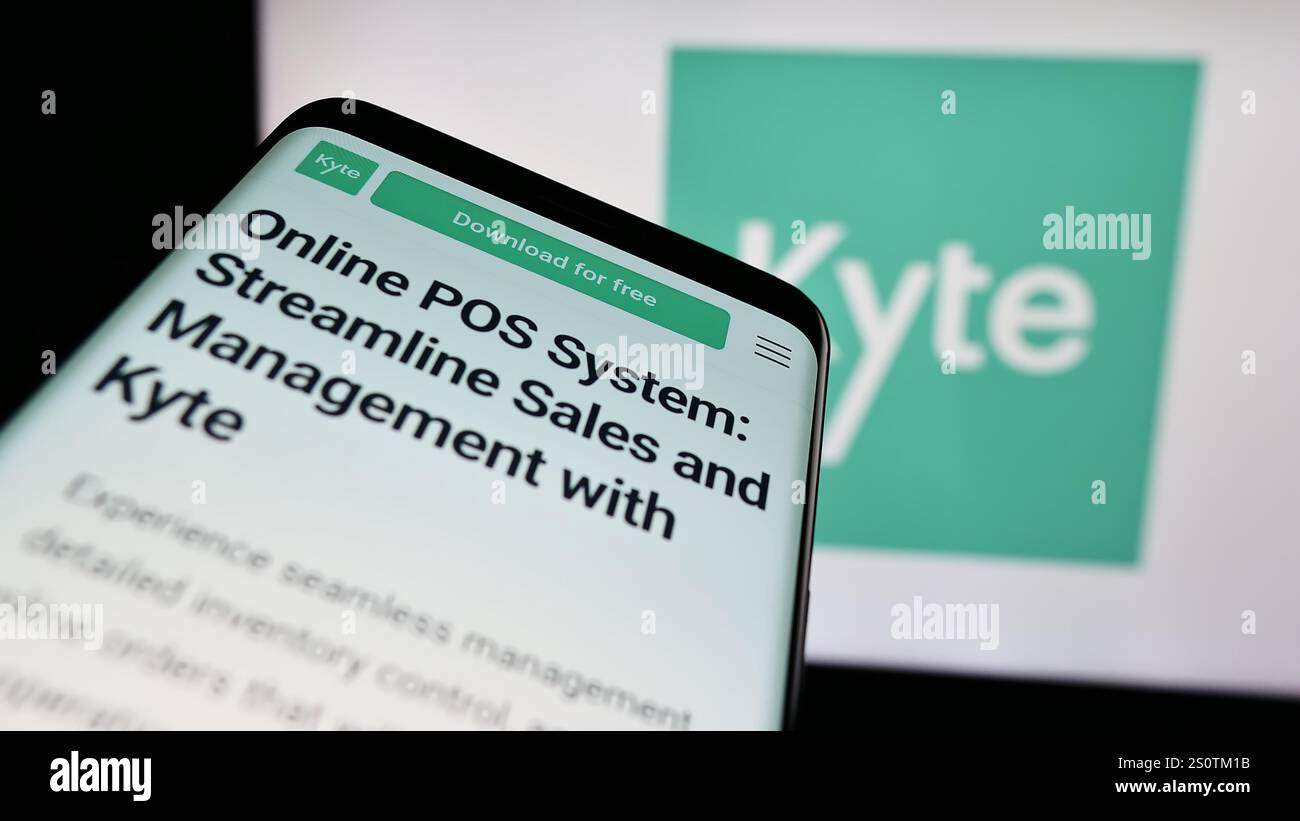 Pos business company logo hi-res stock photography and images - Alamy
