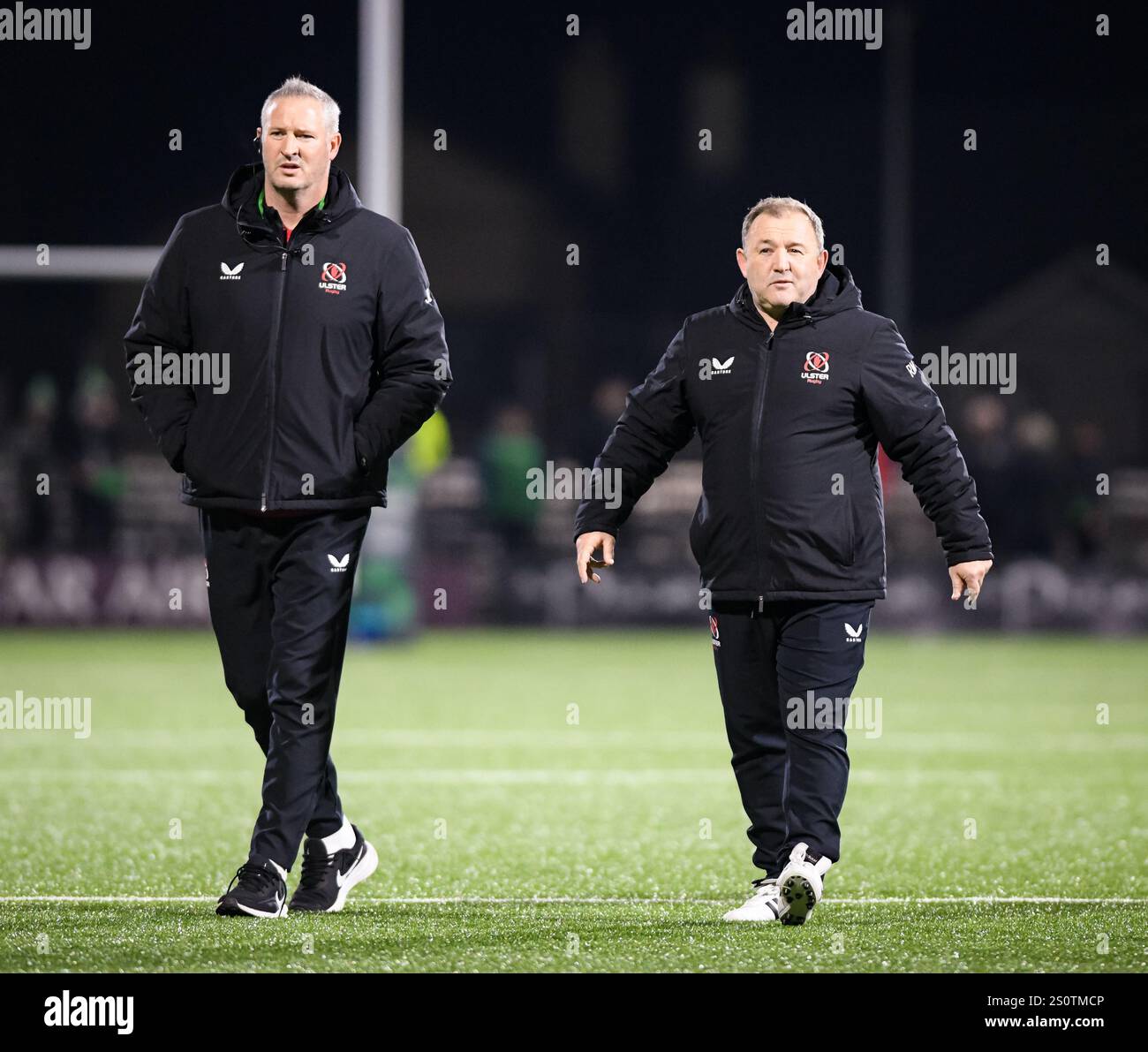 Galway, Ireland. 28th December, 2024. Ulster Assistant Coach Jimmy ...