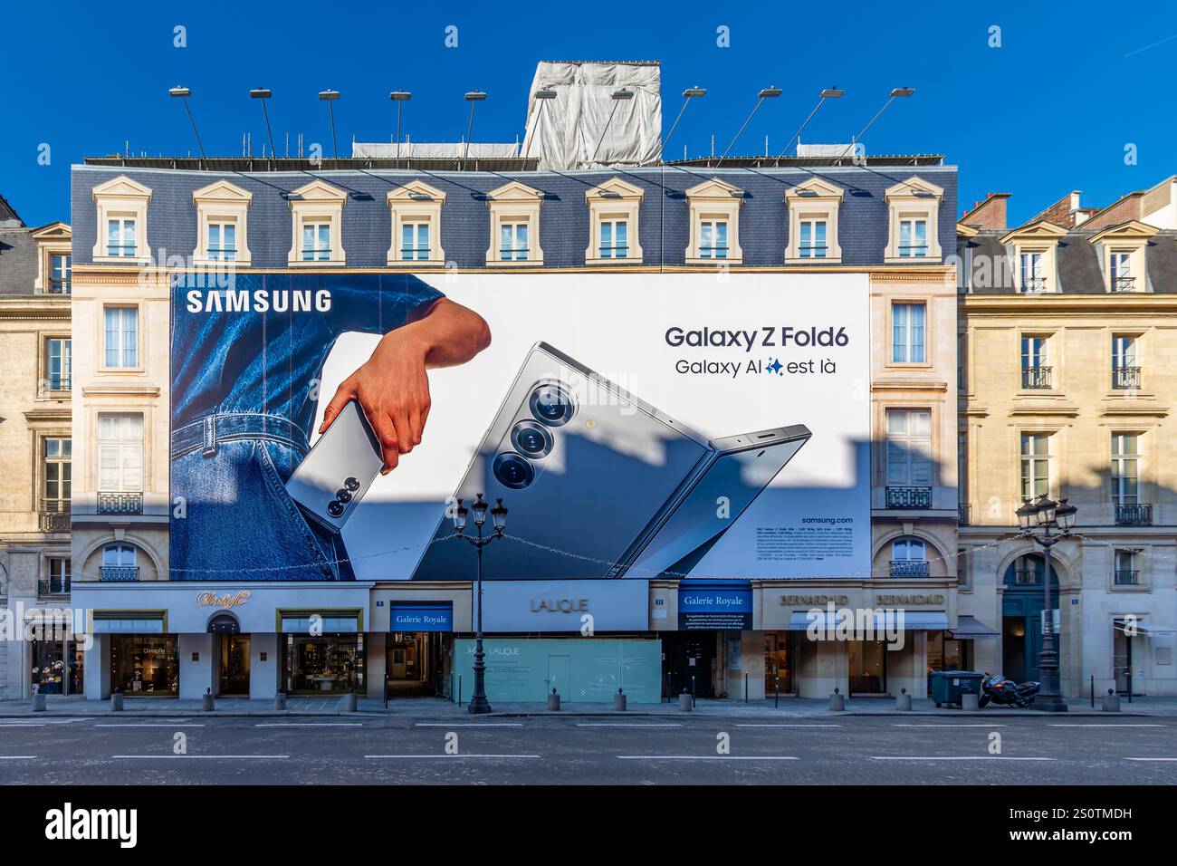 Advertising billboard for the Samsung Galaxy Z Fold6 smartphone ...