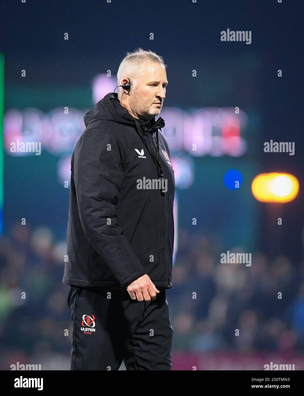 Galway, Ireland. 28th December, 2024. Ulster Assistant Coach Jimmy ...