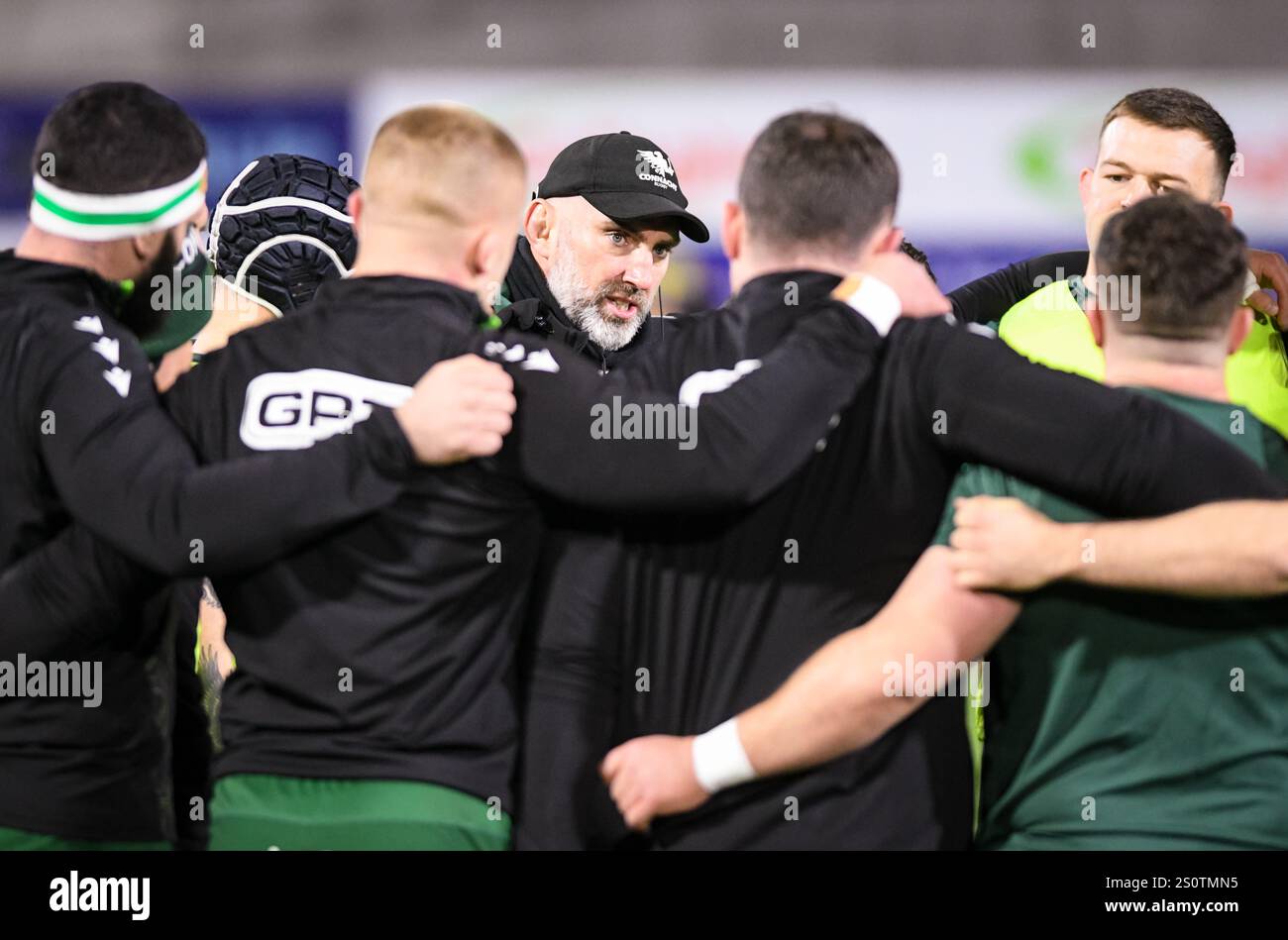 Galway, Ireland. 28th December, 2024. Connacht Lineout & Maul Coach ...