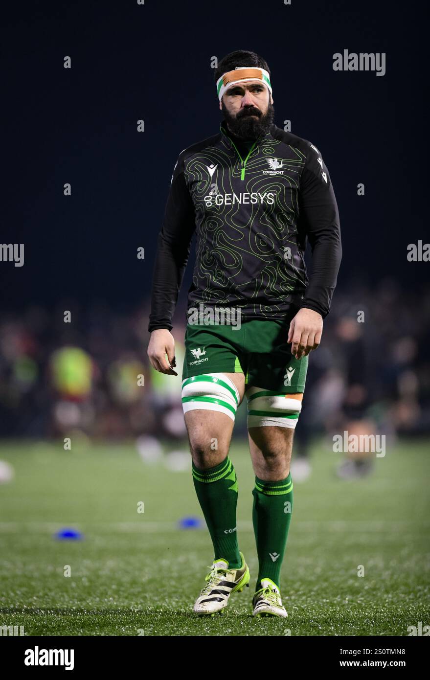 Galway, Ireland. 28th December, 2024. Connacht's Paul Boyle prior to ...