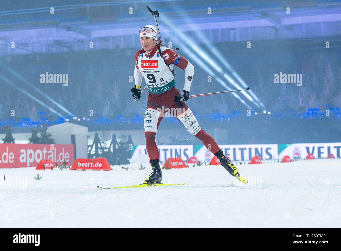 Gelsenkirchen, Deutschland. 28th Dec, 2024. Andrejs Rastorgujevs, Team ...