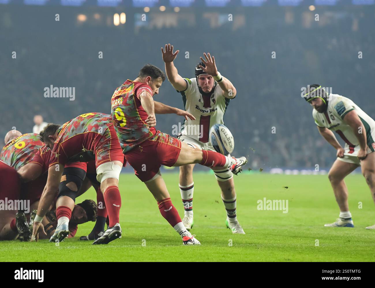 Twickenham, London, UK. 28th Dec 2024. Danny Care of Harlequins in ...