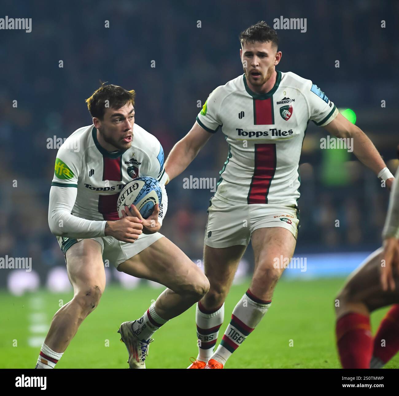 Twickenham, London, UK. 28th Dec 2024. Ollie Hassell-Collins of ...