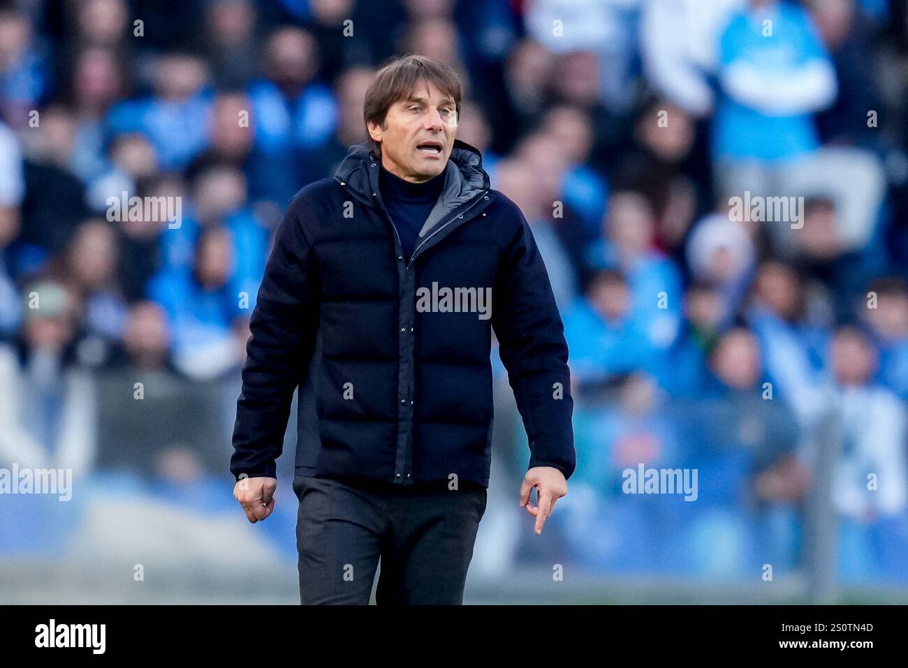 Naples, Italy. 29th Dec, 2024. Antonio Conte Head Coach of SSC Napoli ...
