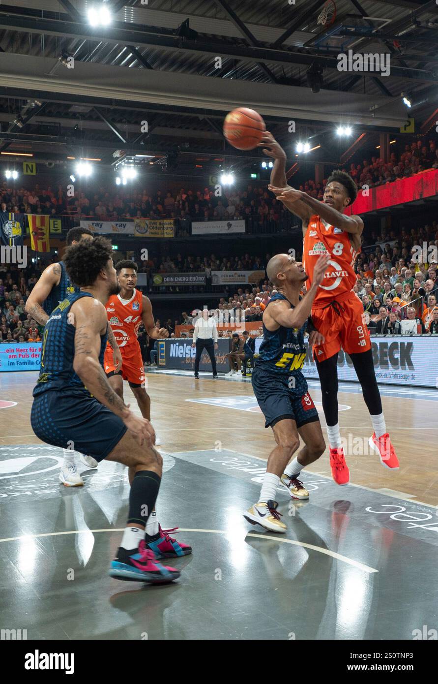 29.12.2024, Rasta Dome, Vechta, GER, easy Credit-BBL, Rasta Vechta vs ...