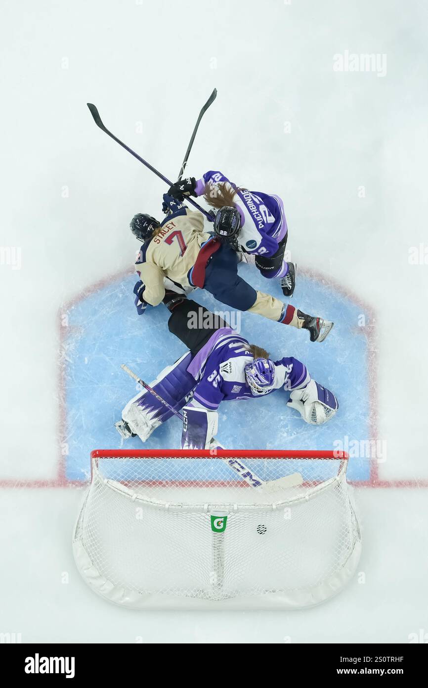 St. Paul, USA. 28th Dec, 2024. December 28th, 2024: Montreal Victoire ...