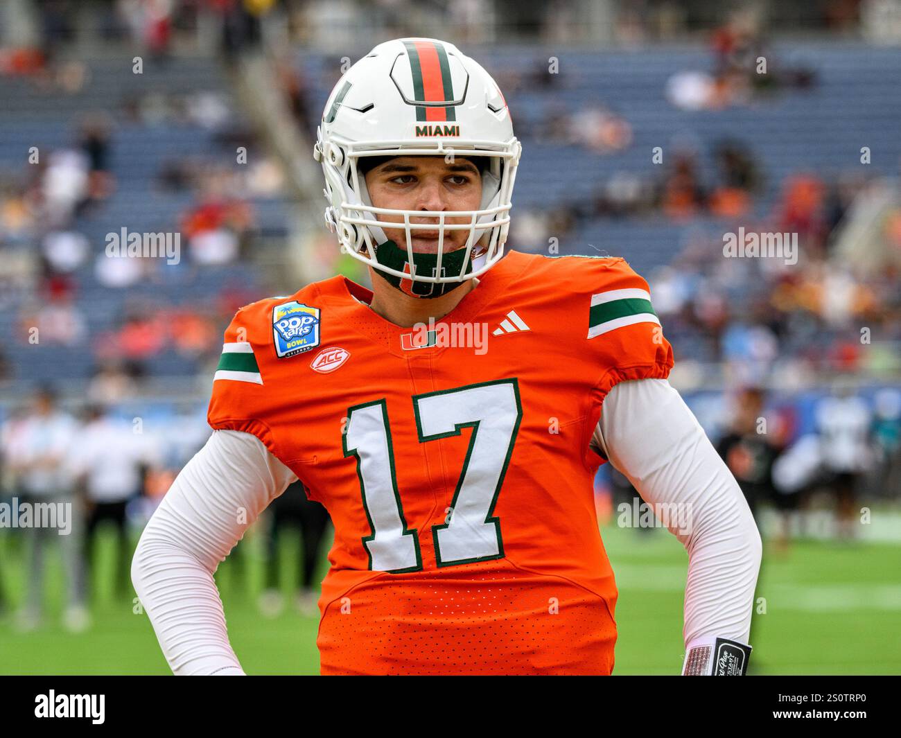 Orlando, USA. 28th Dec, 2024. December 28, 2024: Miami Hurricanes ...