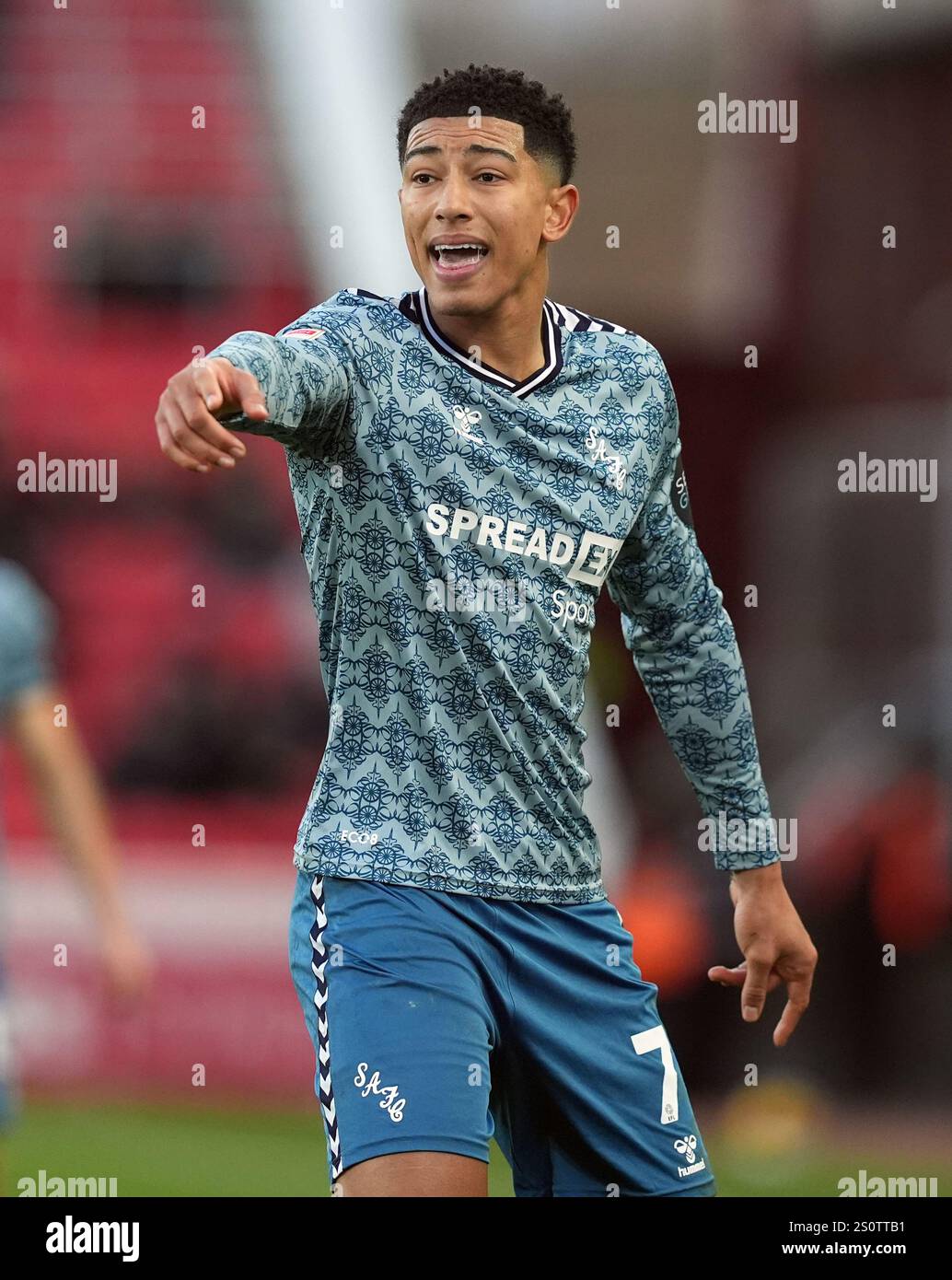 Sunderland's Jobe Bellingham during the Sky Bet Championship match at ...