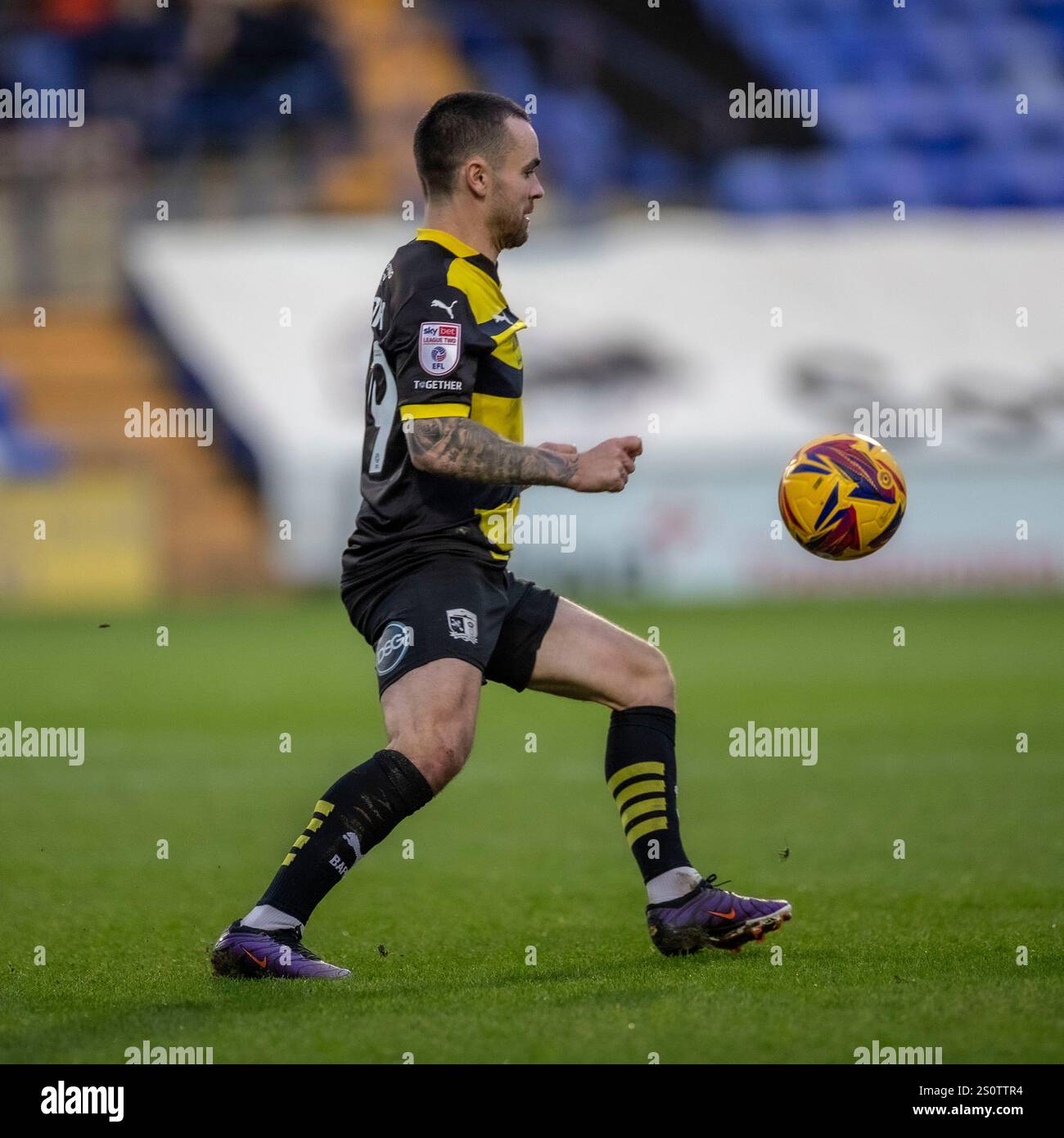 Birkenhead, UK. 29th Dec 2024. during the Sky Bet League 2 match ...