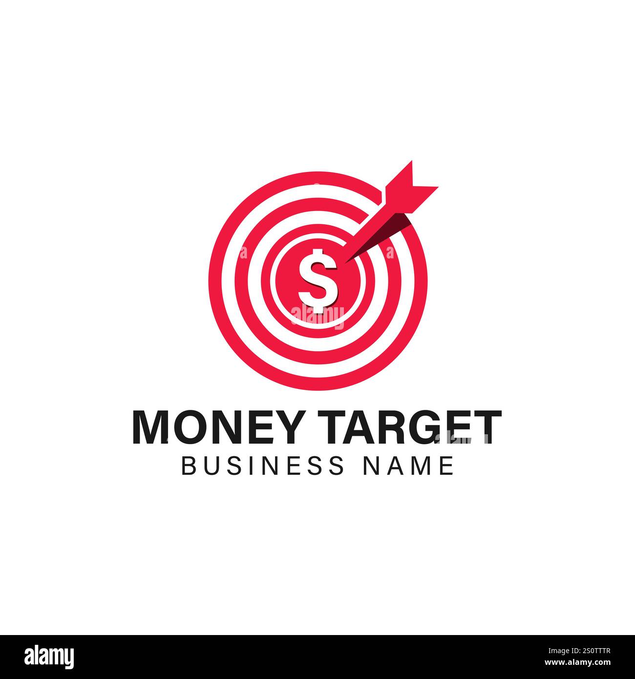 Digital business target Stock Vector Images - Alamy