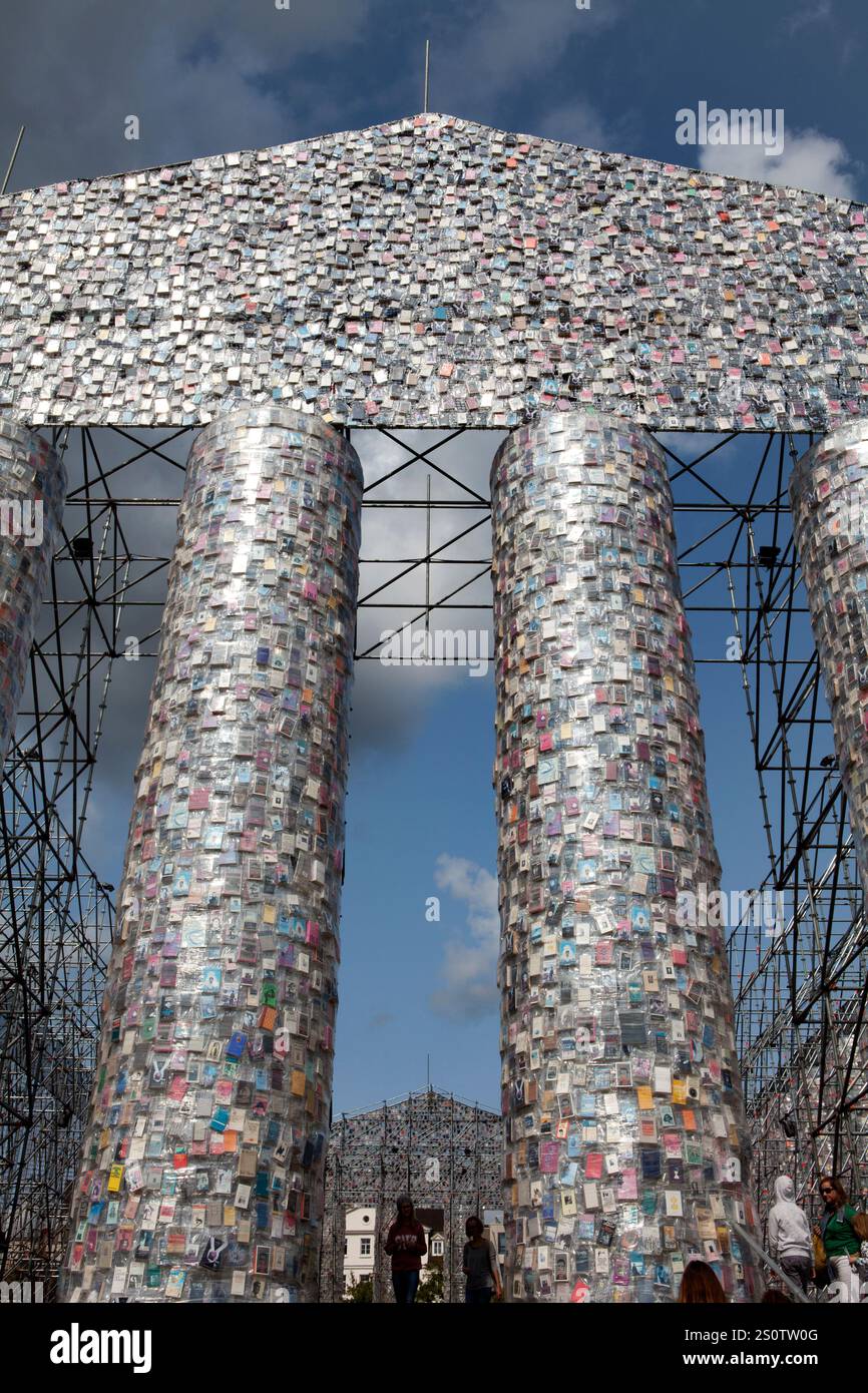 'The Parthenon of Books' by the Argentinian conceptual artist Marta ...