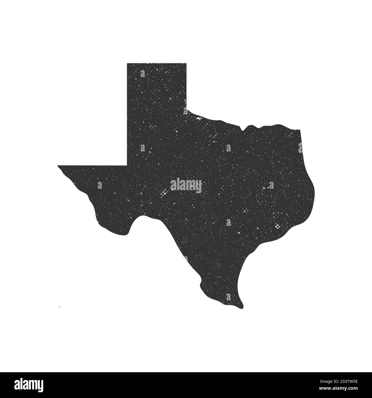 Distressed Texture Texas State Icon - Vector Stock Vector Image & Art ...