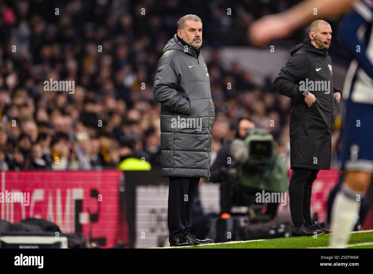 LONDON, ENGLAND - DECEMBER 29: Tottenham Head Coach Ange Postecoglou ...