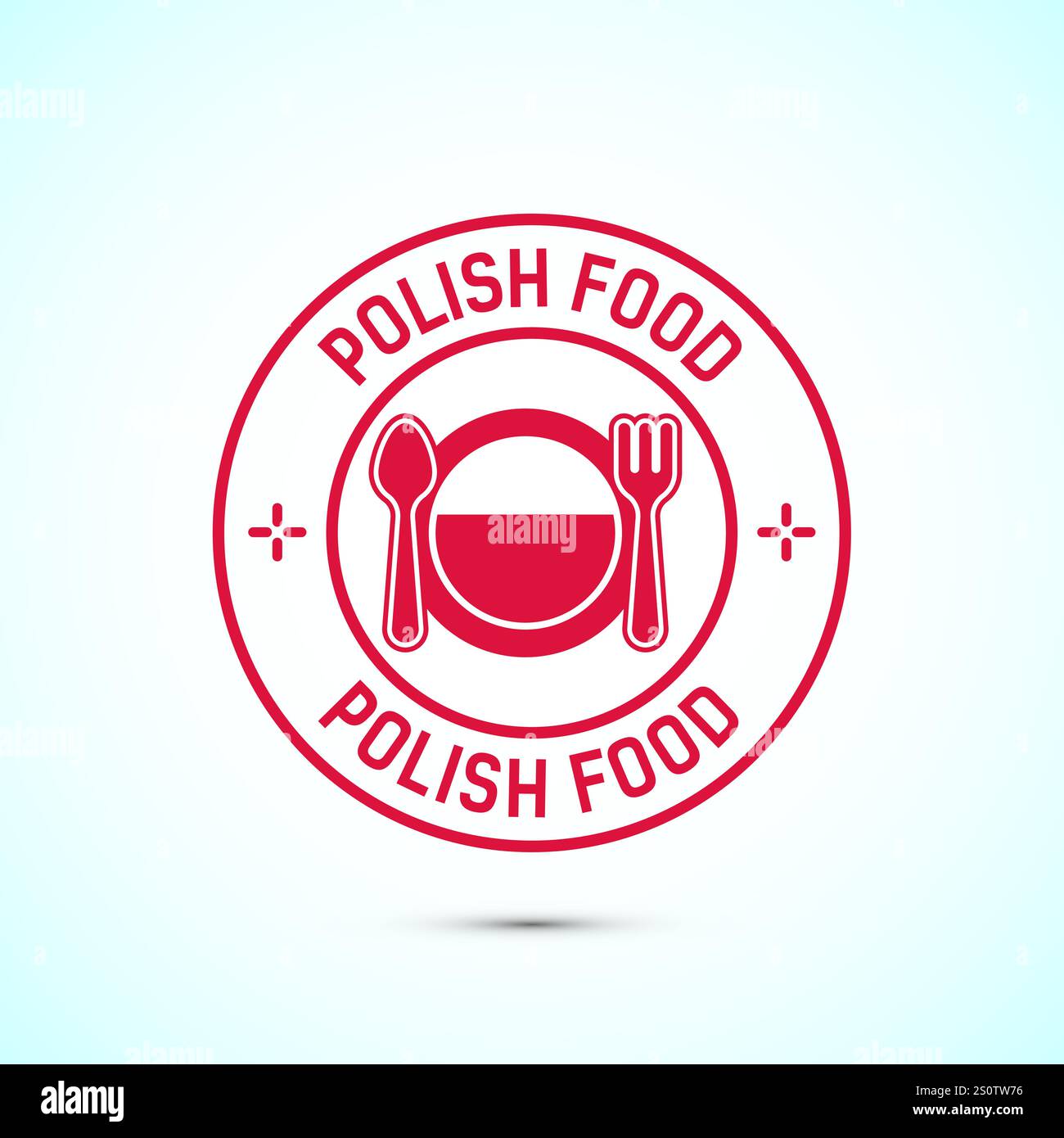 Polish pizza Stock Vector Images - Alamy